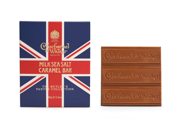 Milk Sea Salt Butler Bar 80g from Charbonnel et Walker